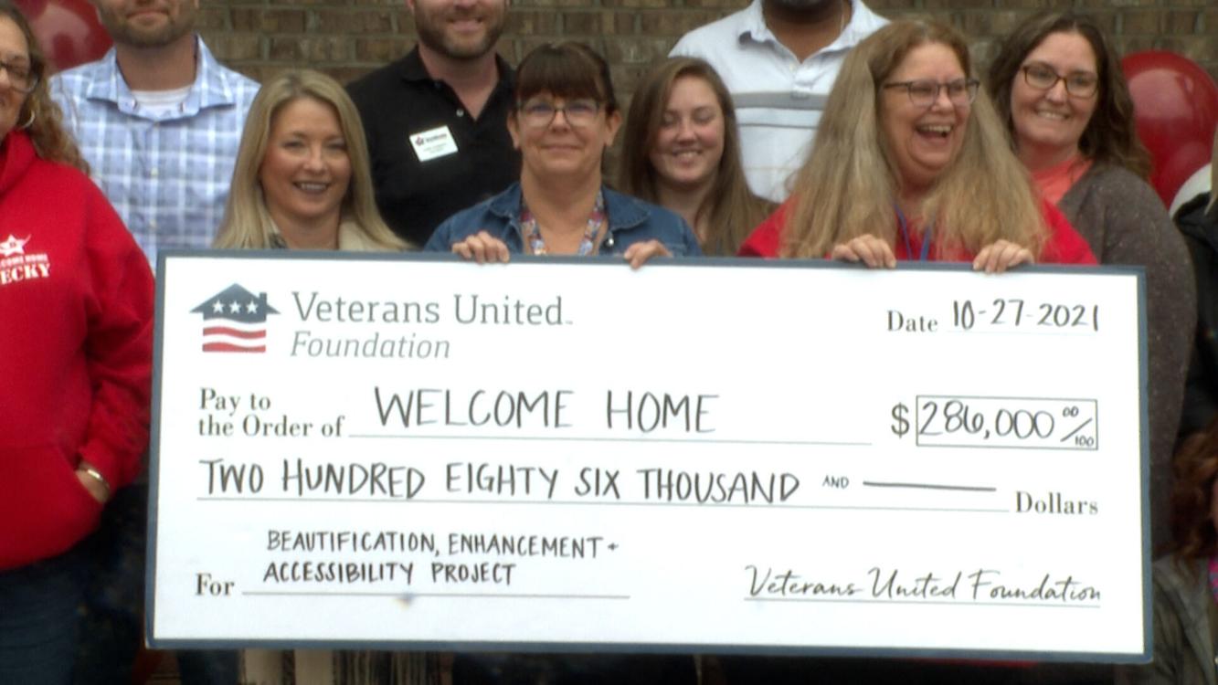 Veterans United Foundation grant will help make Welcome Home shelter ...